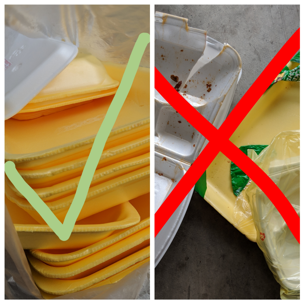 Styrofoam Recycling - a little more green