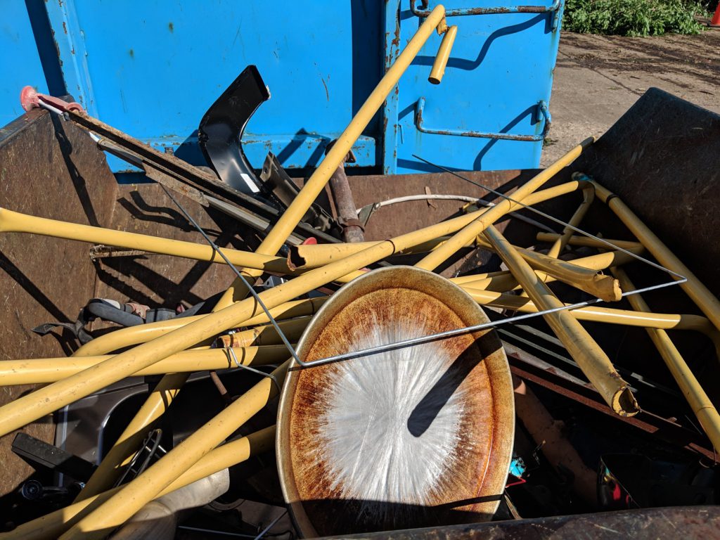 Ruined Pots & Pans – Scrap Metal - a little more green