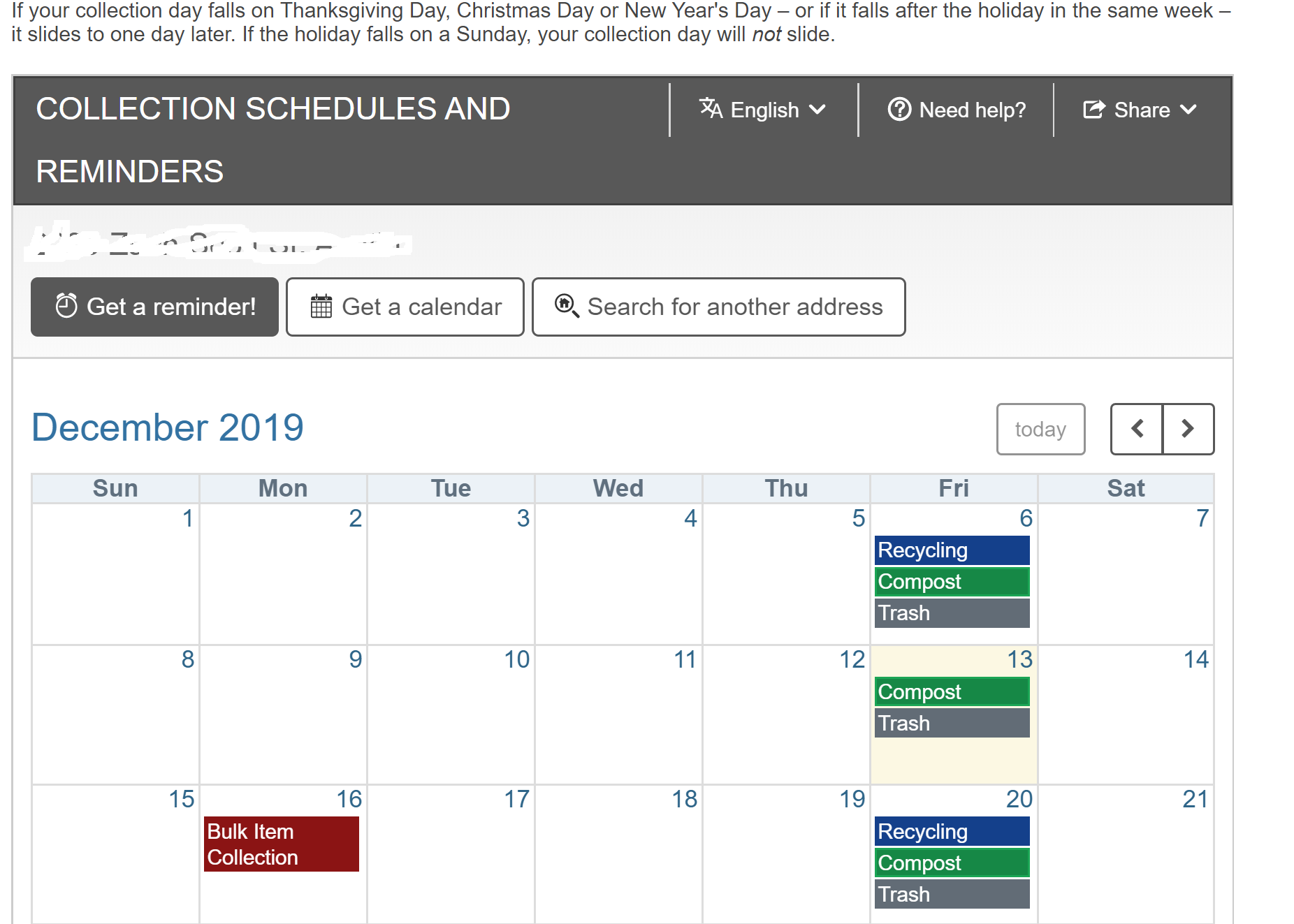 Bulk Collection - a little more green