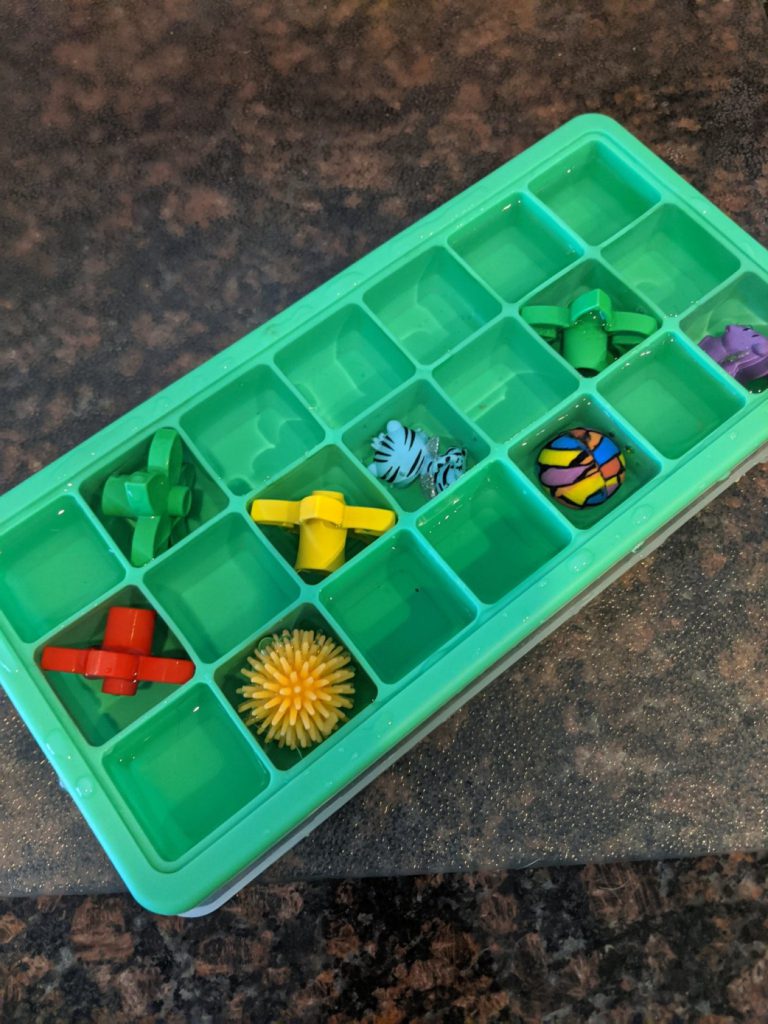 DIY: Ice Cube Fun - a little more green