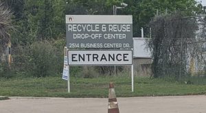 Recycle & Reuse Drop-off Center - a little more green