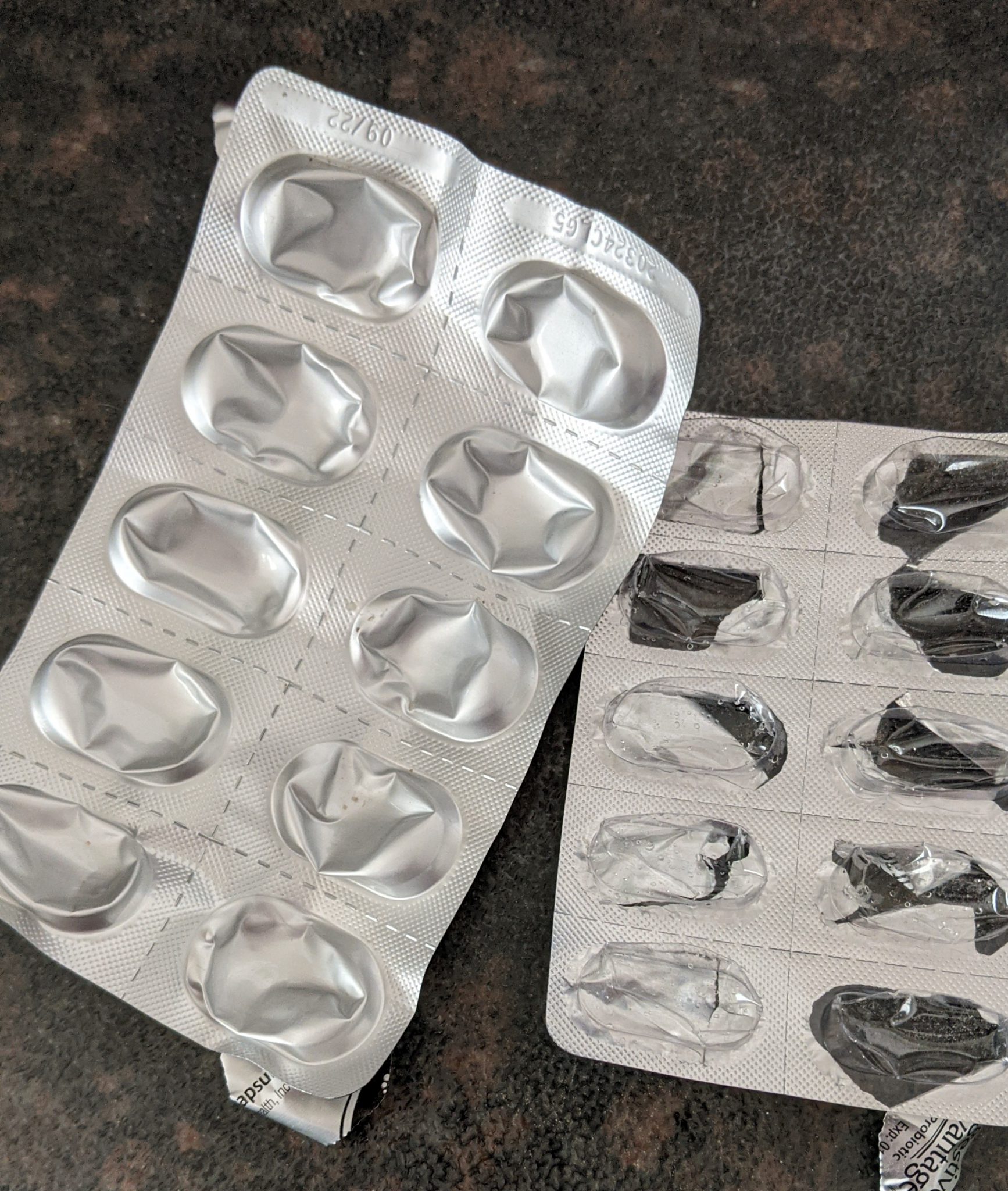 Pill Pack/Blister Pack/Bubble Pack - a little more green