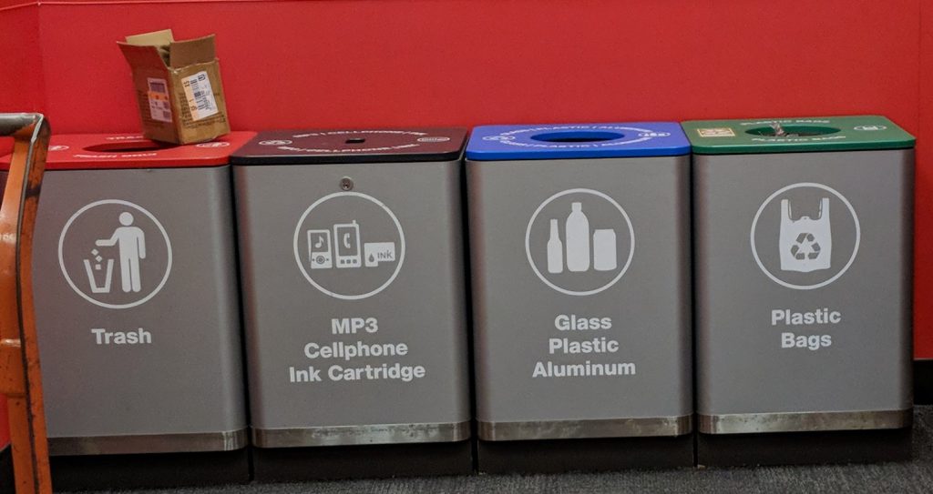 Target Recycling Station - a little more green