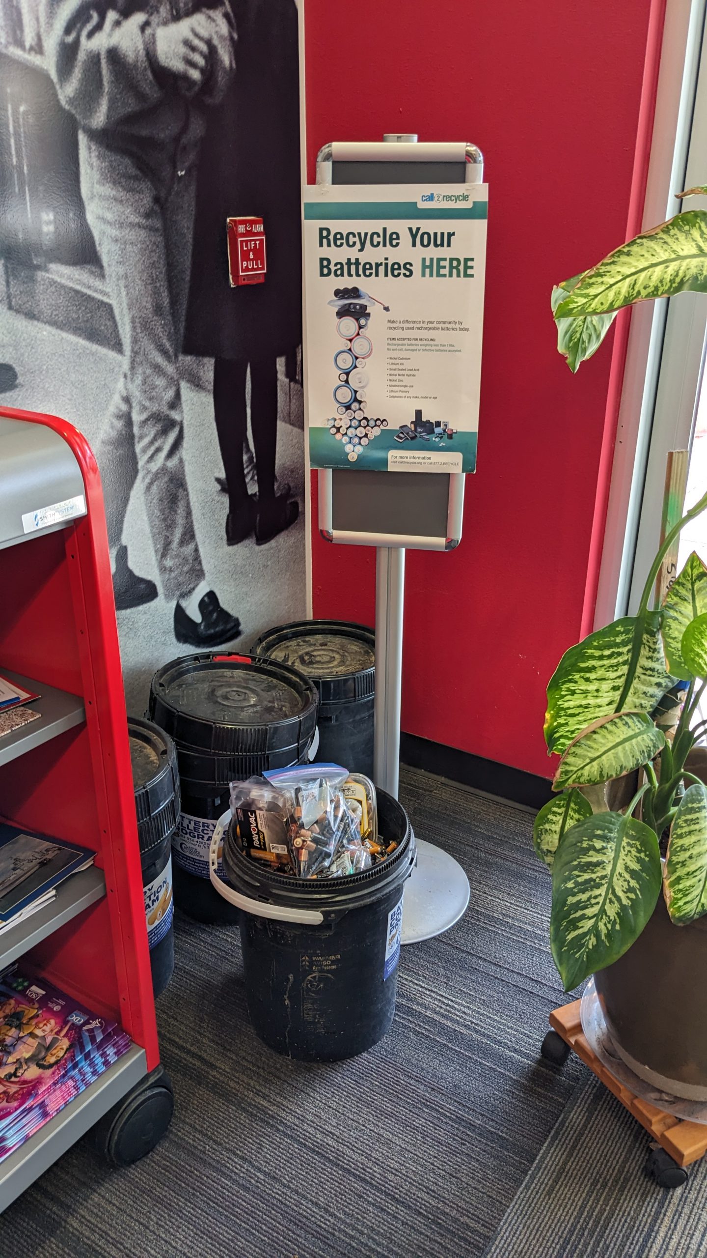 Battery Recycling at Libraries - a little more green