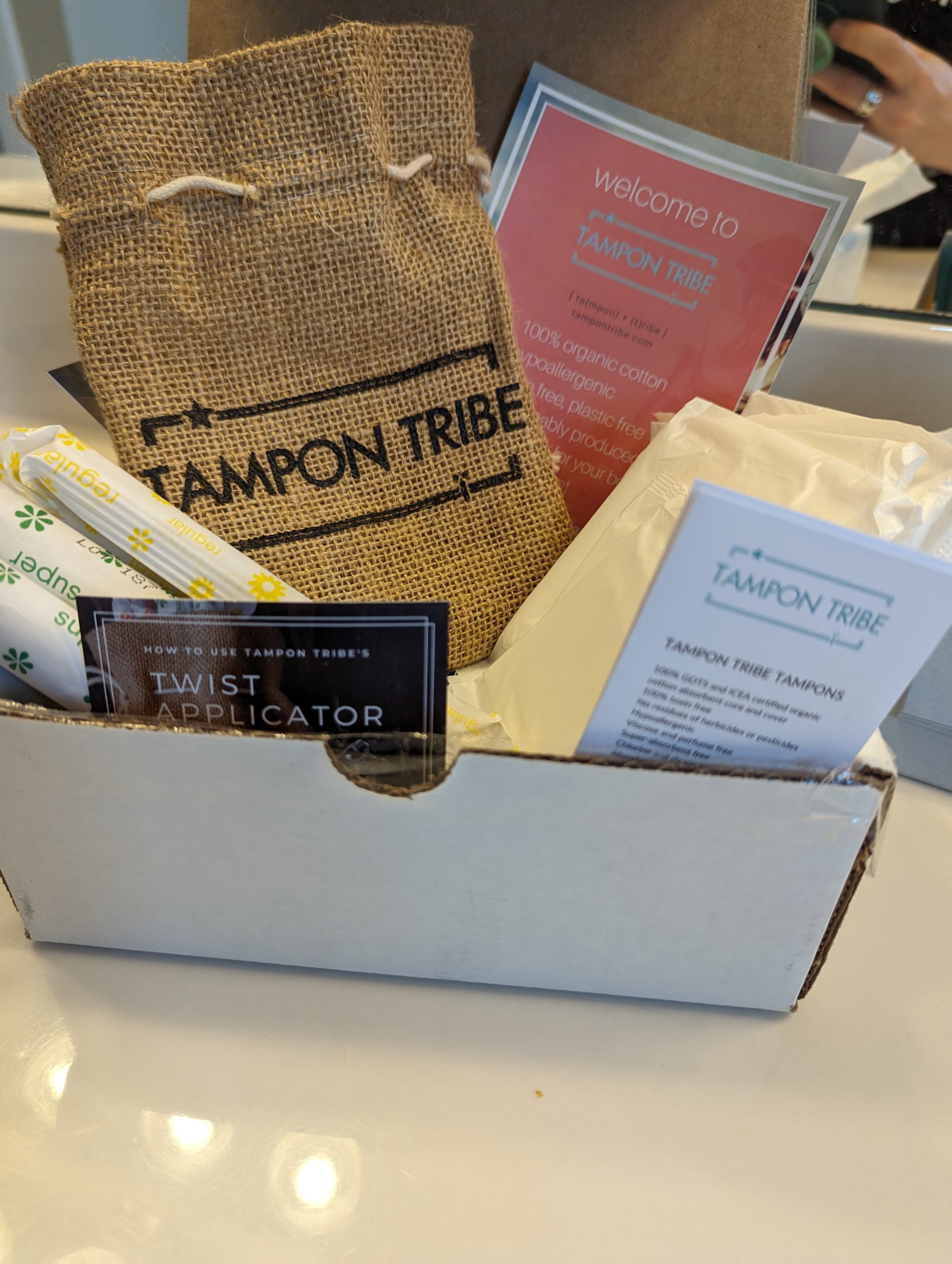 Tampon Tribe Menstrual Products - a little more green