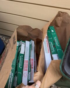 Pizza Party: Pizza Boxes Can Be Composted - a little more green
